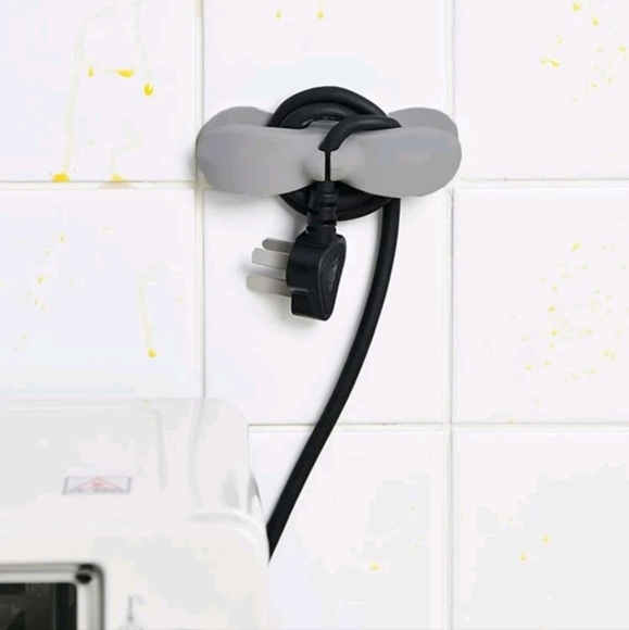 Storage & Organization | Charging Cable Manager Plug Holder Wall Power ...